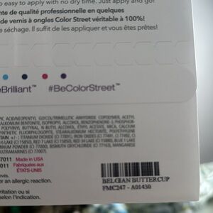 Color Street | Makeup | Belgian Buttercup Retired Color Street Yellow ...